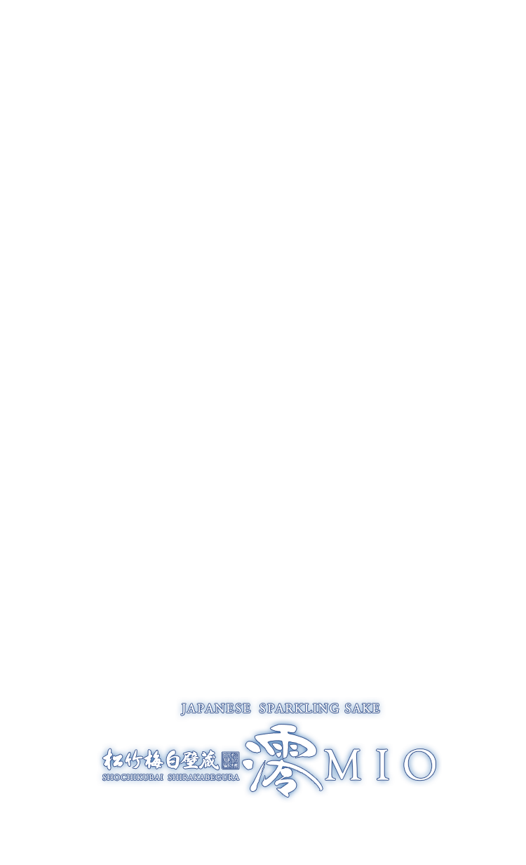 Sho Chiku Bai Shirakabegura Mio Japanese Sparkling Sake